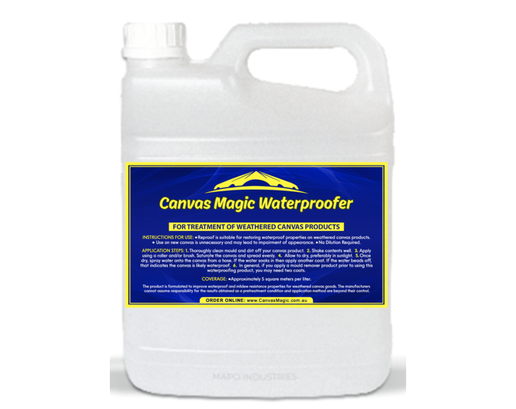 Canvas Magic® Waterproofer (4L) – Caravan Cover Shop